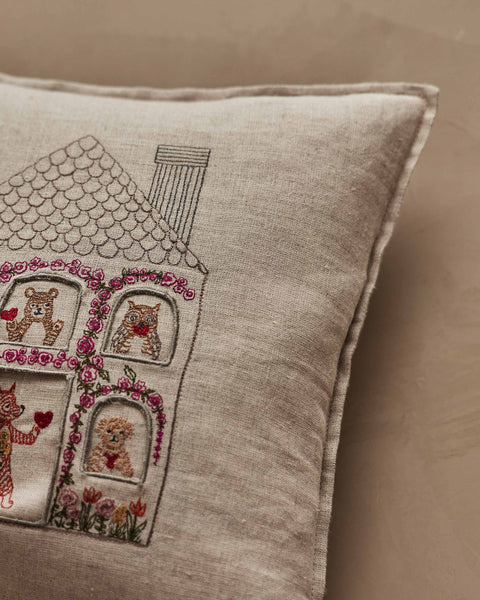 Home Is Where the Heart Is Pocket Pillow | Coral & Tusk