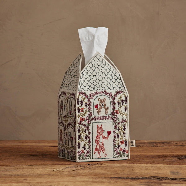 Home is Where the Heart is Tissue Box Cover | Coral & Tusk