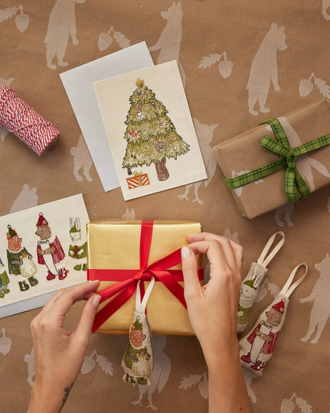 North Pole Fox Ornament | Coral & Tusk