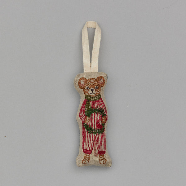 Mouse with Wreath Ornament | Coral & Tusk