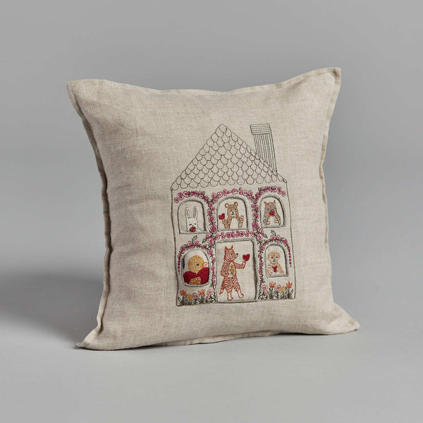 Home Is Where the Heart Is Pocket Pillow | Coral & Tusk