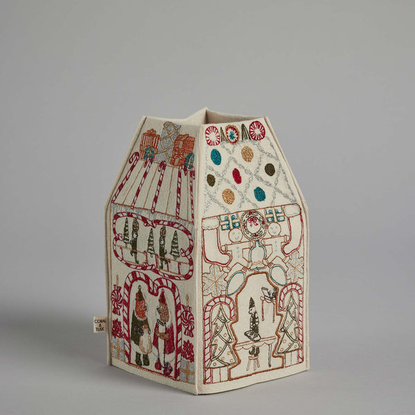 North Pole Tissue Box Cover | Coral & Tusk