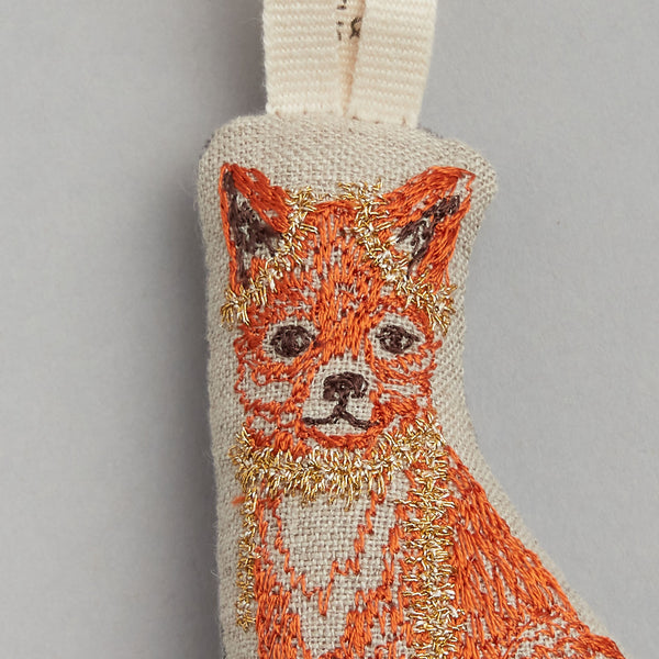 Fox Tree Trimmer Ornament | Coral & Tusk
