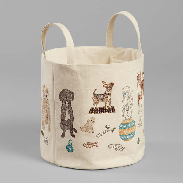 Dog Toy Bucket | Coral & Tusk