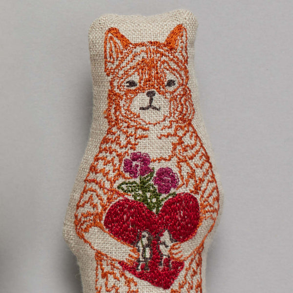 Fox Heart Pocket Valentine | Coral & Tusk