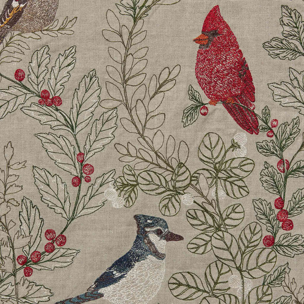 Winter Birds Table Runner | Coral & Tusk